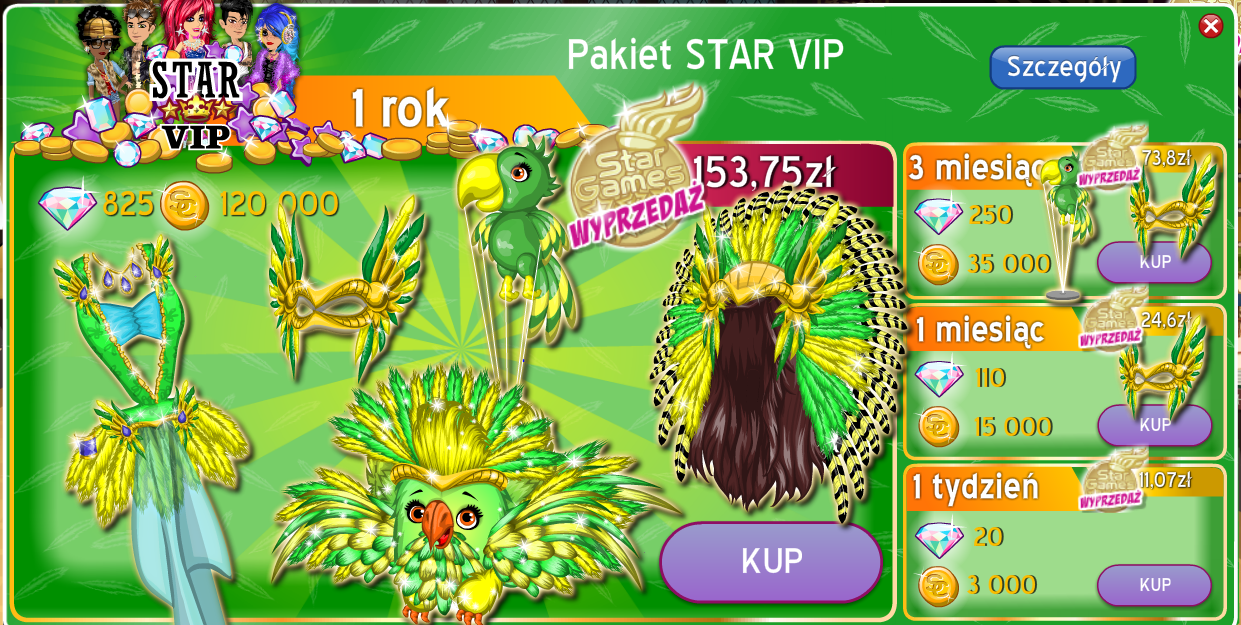 Każda-panna-z-nas-jest-fajna-msp: Unikaty z VIPa... Które są za level?