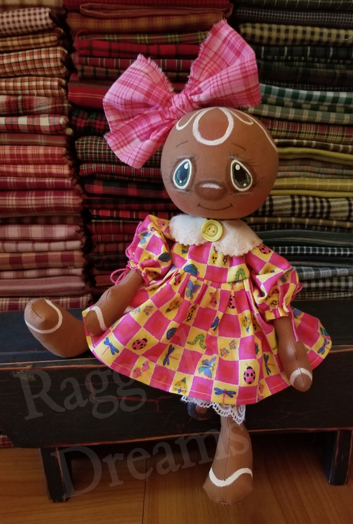 Raggedy Dreams: 3 new Gingerbread dolls