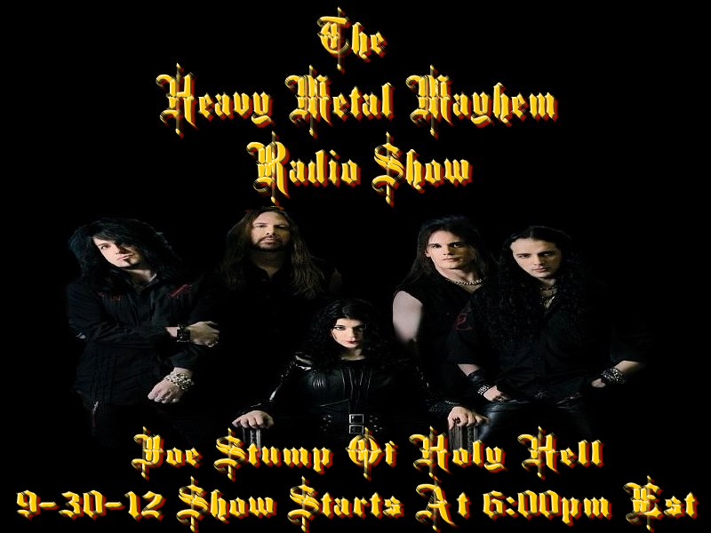 The Heavy Metal Mayhem Radio Show: September 2012