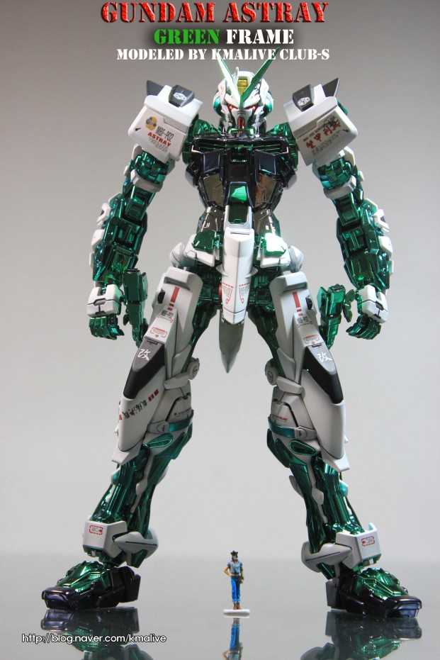 Custom Build: MG 1/100 Gundam Astray "Green Frame"