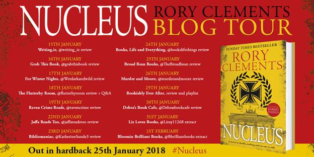 Nucleus by Rory Clements Blog Tour