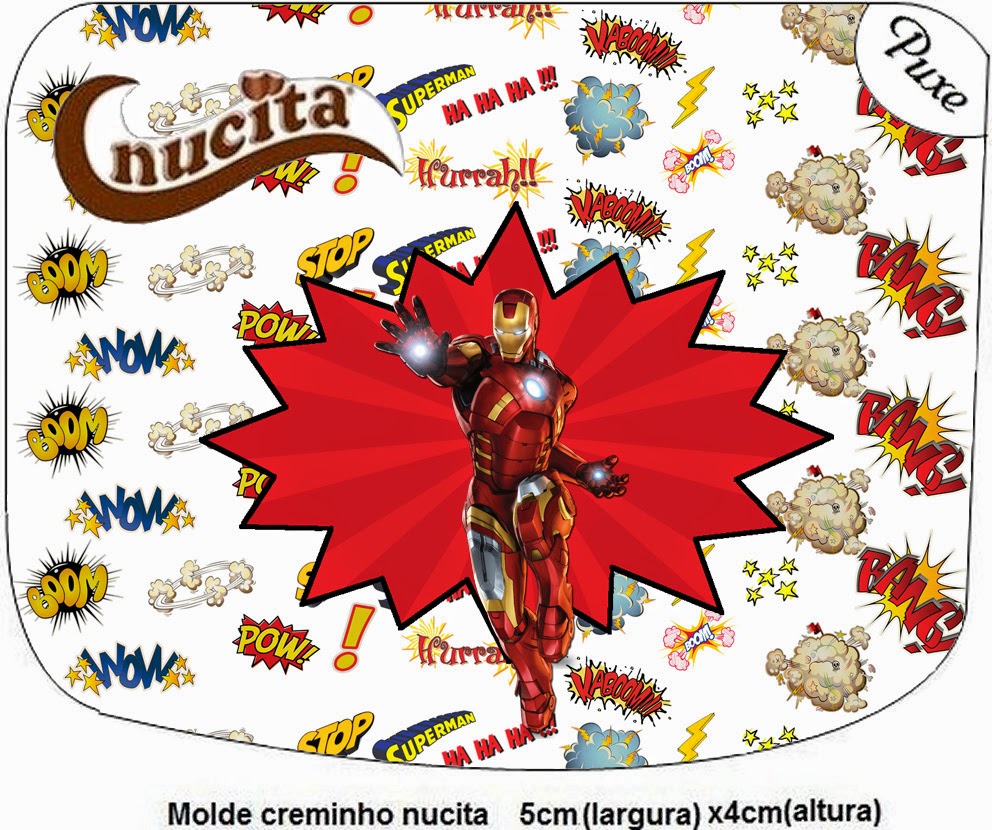 Iron Man: Free Printable Candy Bar Labels. - Oh My Fiesta! for Geeks