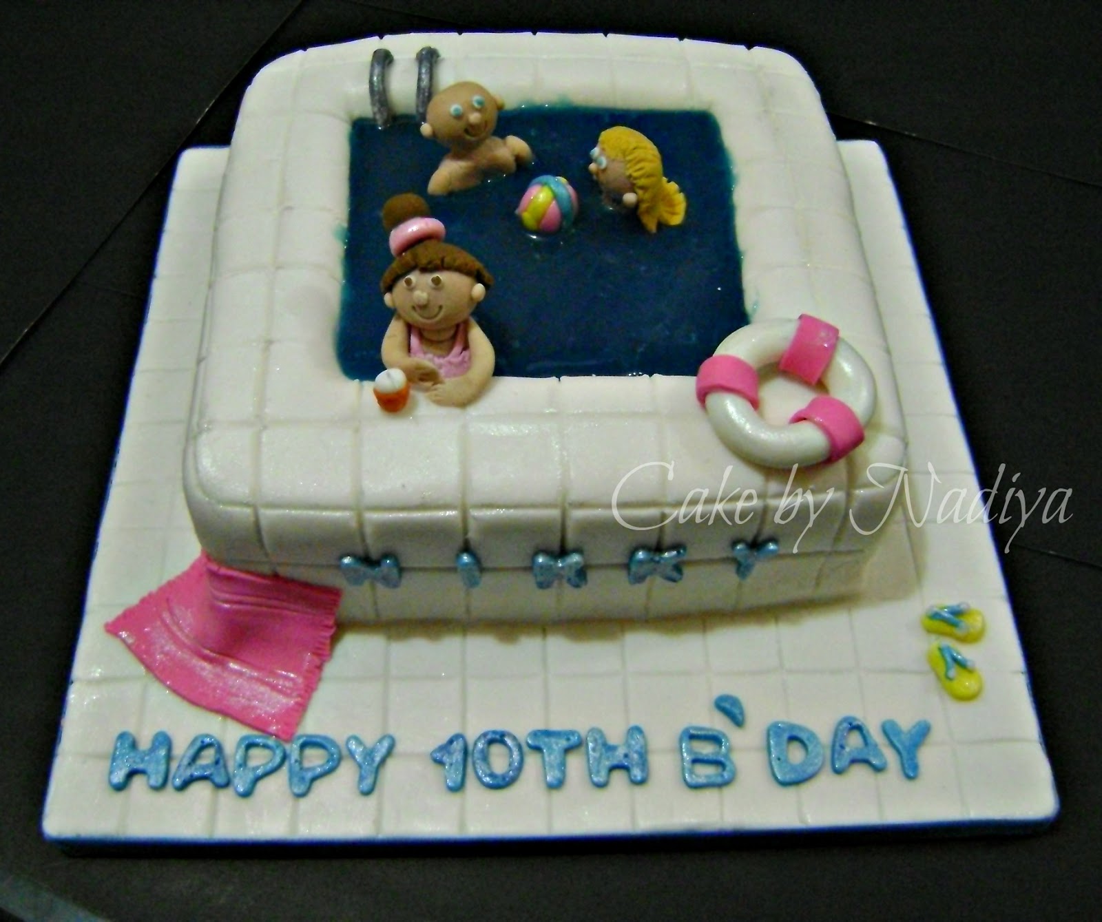 Nadiya's Tastes Of Maldives: Swimming Pool Chocolate Cake