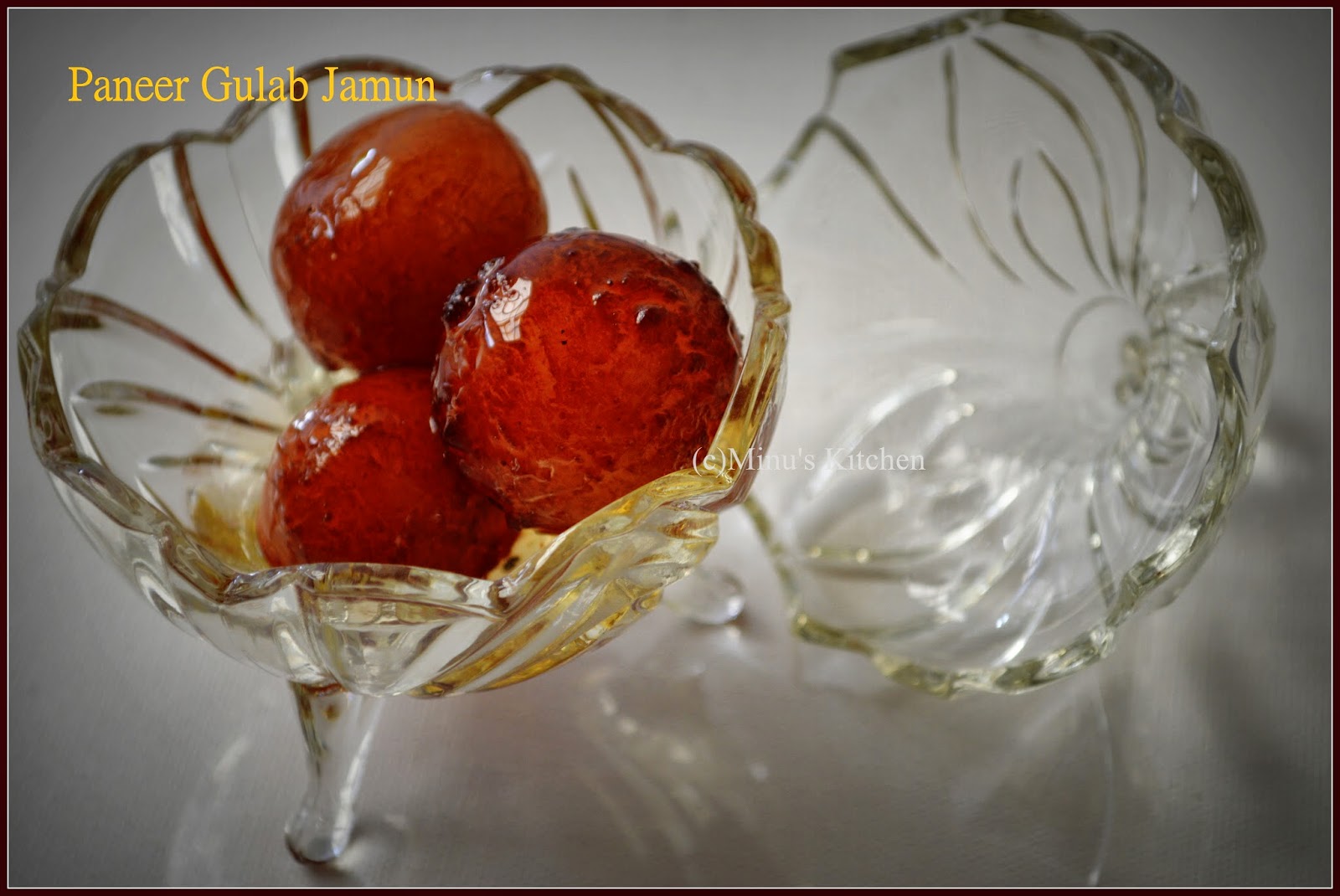 Paneer Gulab Jamun ~ Minu's Kitchen