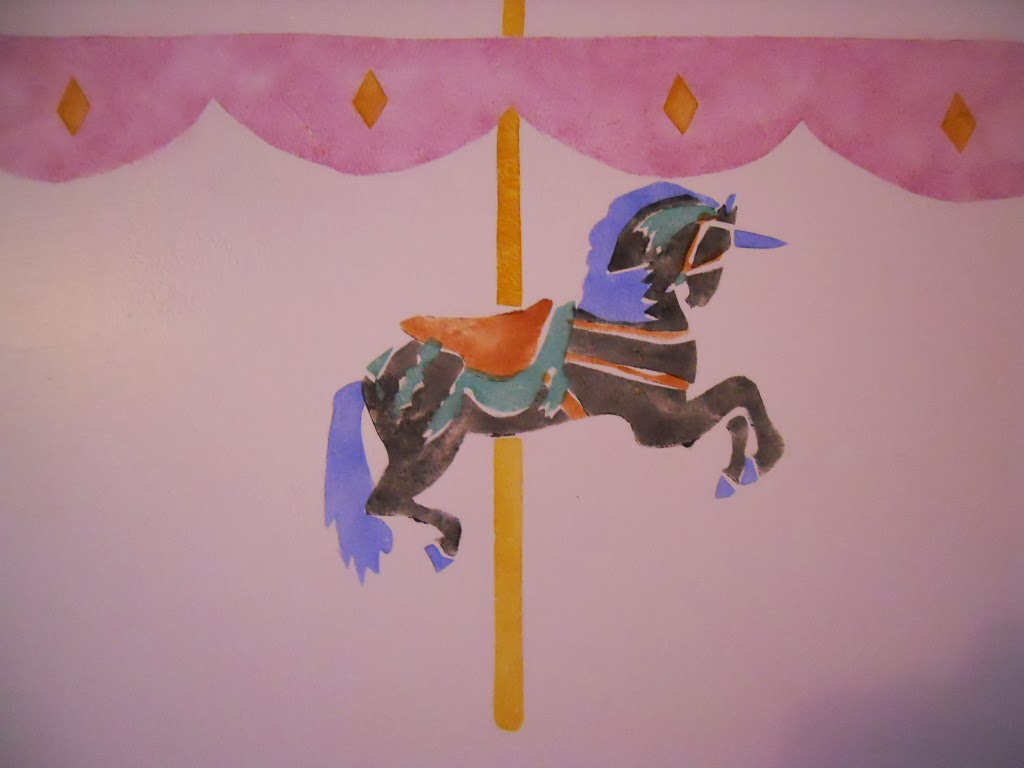 Bel Joeor: Carousel Horse Stencils