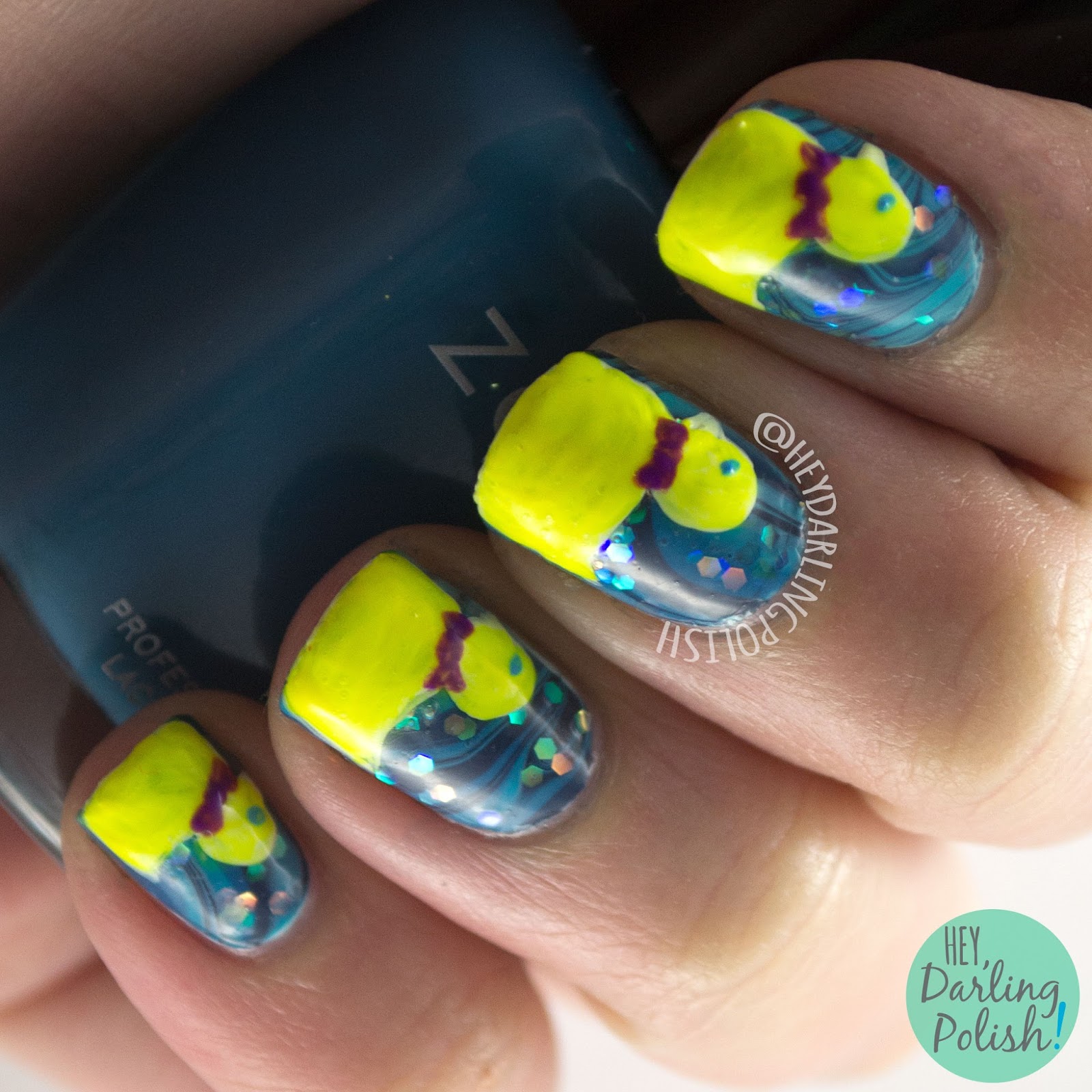 Hey, Darling Polish!: N.A.I.L Linkup - Rubber Duckies