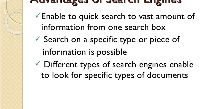 Advantages Of Using A PPT Search Engine