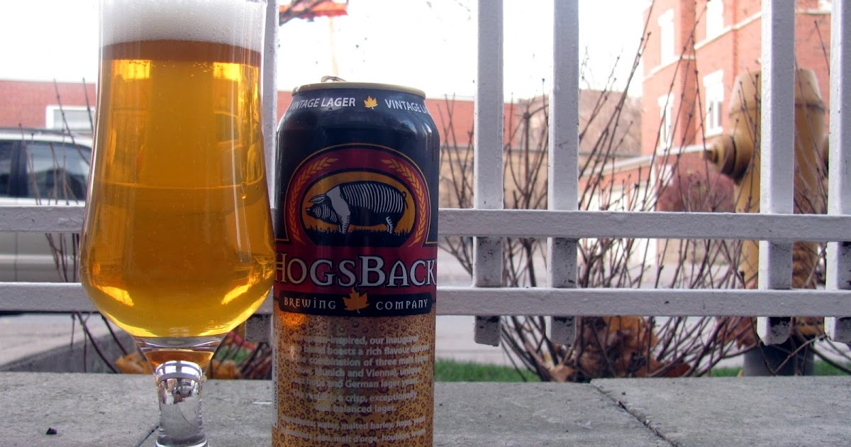 The World of Gord: Beer of the Week - Hogsback Vintage Lager
