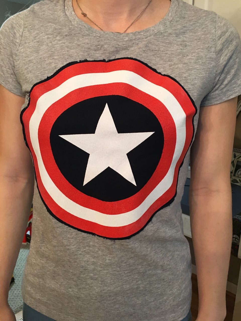 Refashion Co-op: The Tinfoil Superhero Shirt