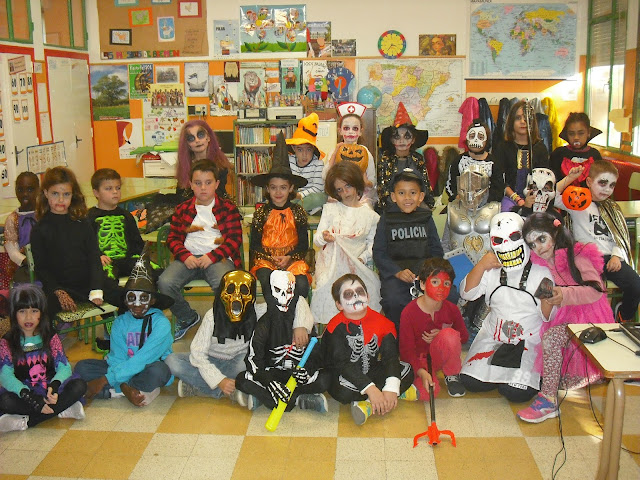 PRIMER CICLO: HALLOWEEN EN EL COLEGIO.