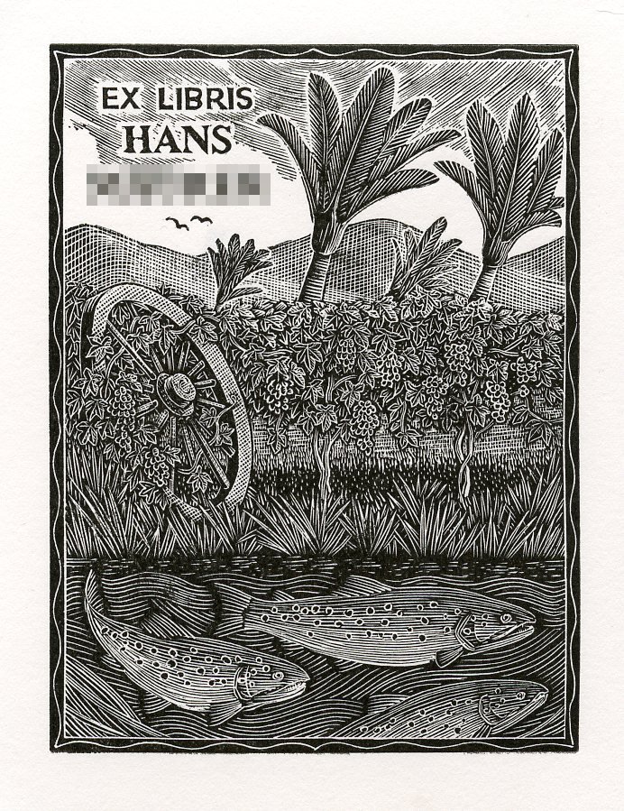 Andy English's Engraved Bookplates: Bookplates 41 - 50