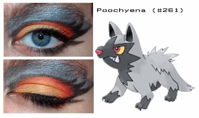 PACROID: Pokemon Eyeshadow Designs