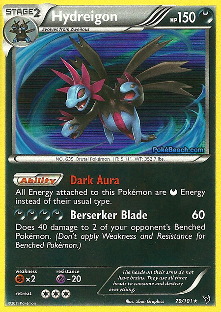 Hydreigon -- Noble Victories Pokemon Card Review | PrimetimePokemon's Blog