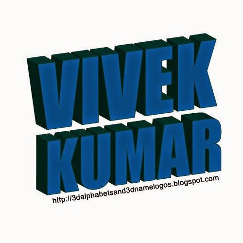 3D Name Logos: May 2014