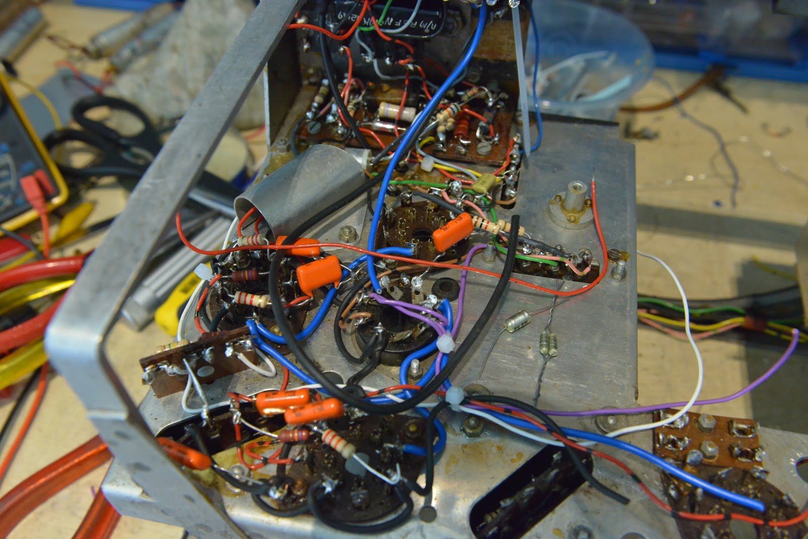 PD3WMZ - ON2WMZ: Rebuild Marconi R1155