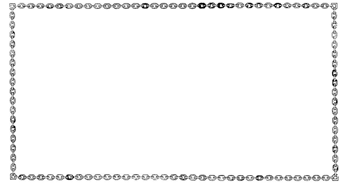 Digital Stamp Design: Royalty Free Chain Design Border Frame Printable ...