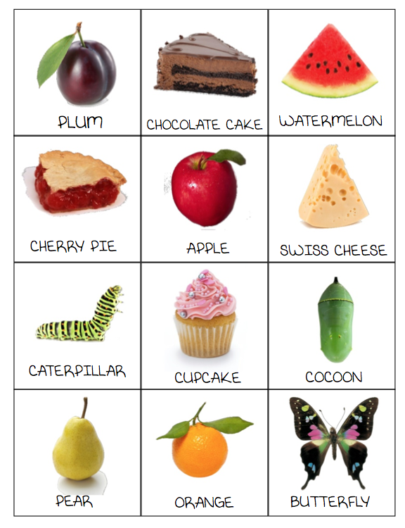 It's Playtime - Recreação em Inglês: The Very Hungry Caterpillar ...