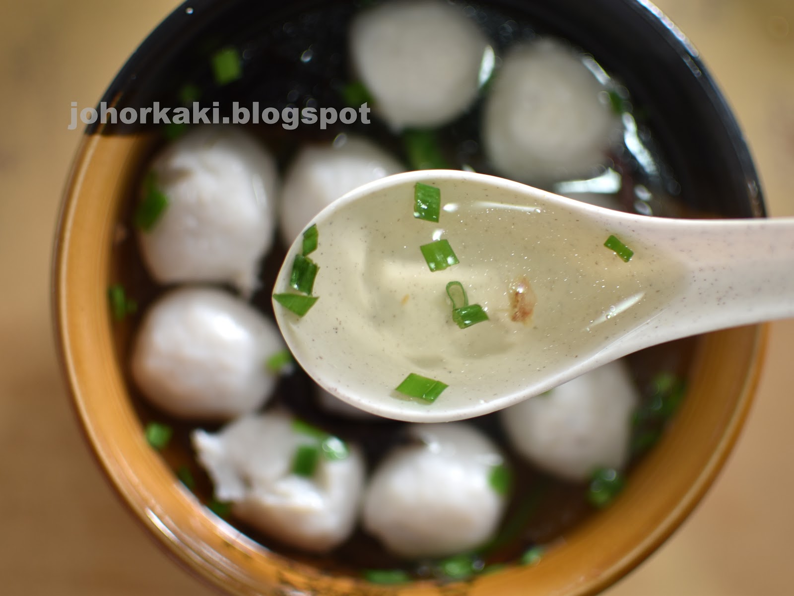 Yong Peng Fish Balls at Bebola Ikan Anthony |Tony Johor Kaki Travels ...