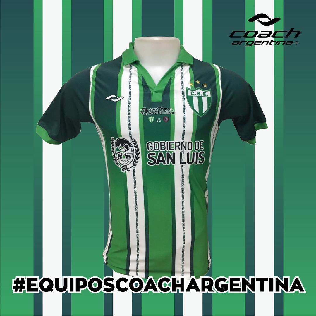 Coach lança a camisa do Estudiantes de San Luis para a Copa Argentina ...