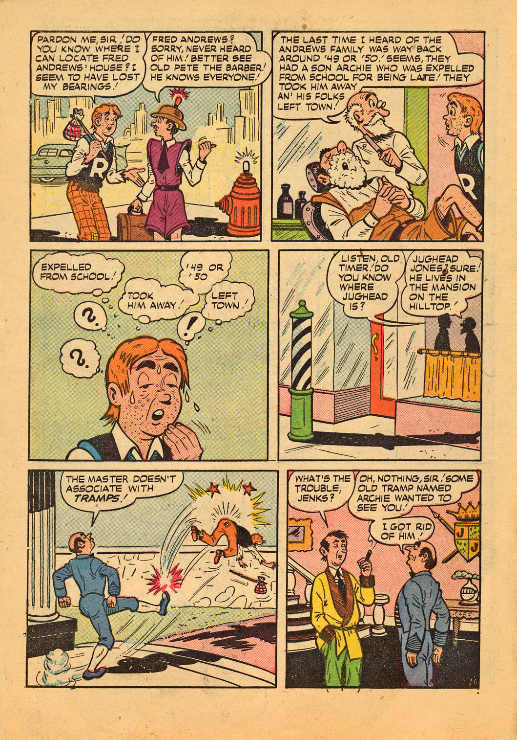Four-Color Shadows: Archie-Bill Vigoda-1950