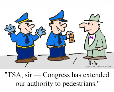 BALOO'S CARTOON BLOG: TSA Cartoon