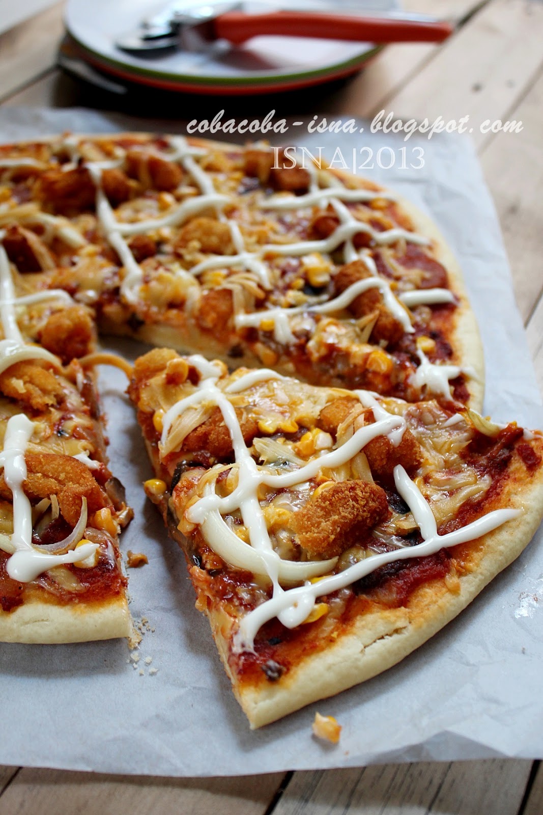 Coba-Coba Yuk.....: CHICKEN NUGGET PIZZA