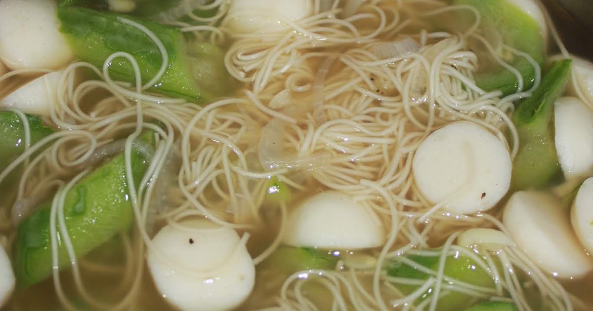 Dari Dapur NaSya: Sup petola mi suah