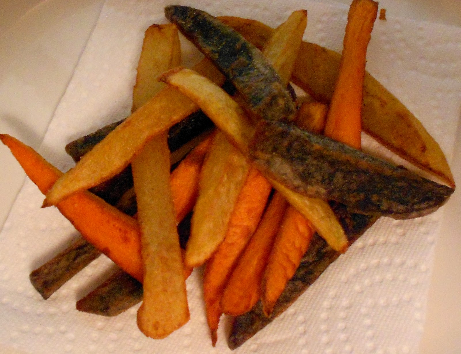 Kitchen, Craft, and Home: KITCHEN: Multi-colored Fries