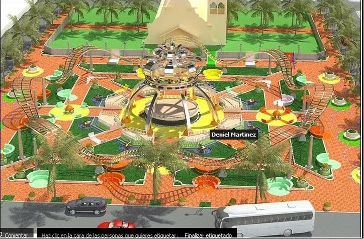 Pueblos Dominicanos: El Parque Mercedes de la Rocha en forma de corona ...
