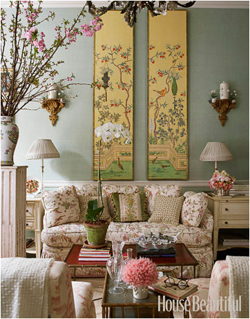 Romantic Style Living Room Design Ideas ~ Room Design Ideas