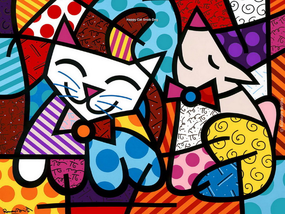 Arte y Actividad Cultural: Cuadros de Romero Britto