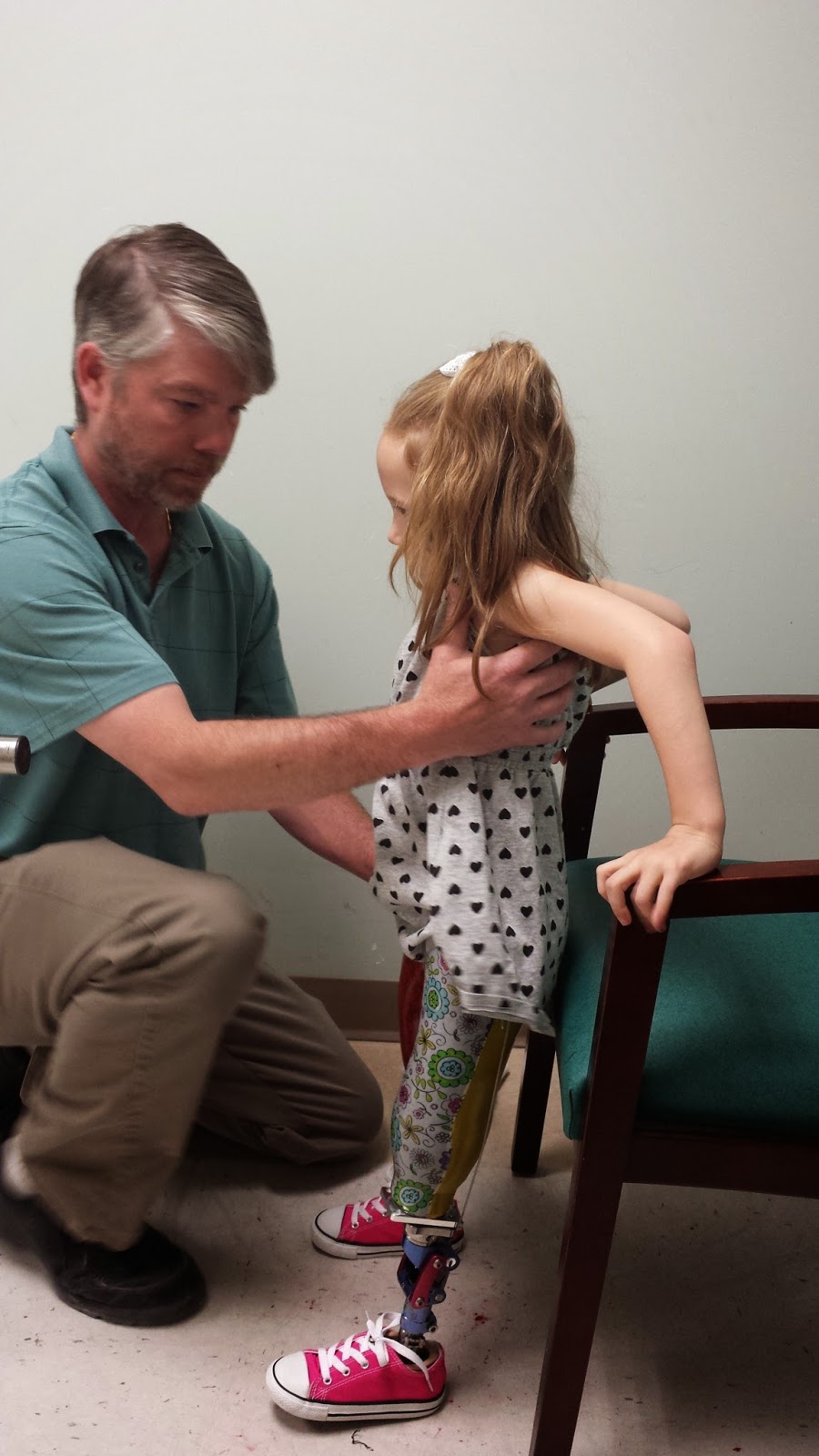 A 6 year old girls journey of becoming a double amputee