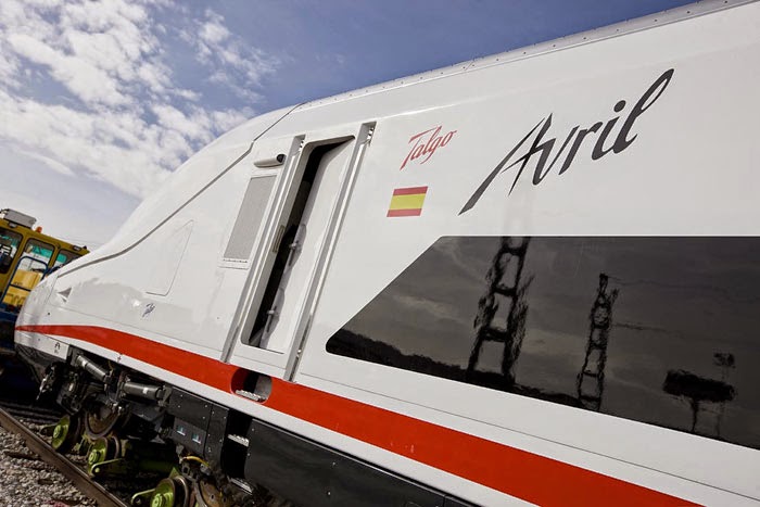 CrÓnica Ferroviaria El Avril De Talgo Alcanza En Pruebas Los 363 Km H