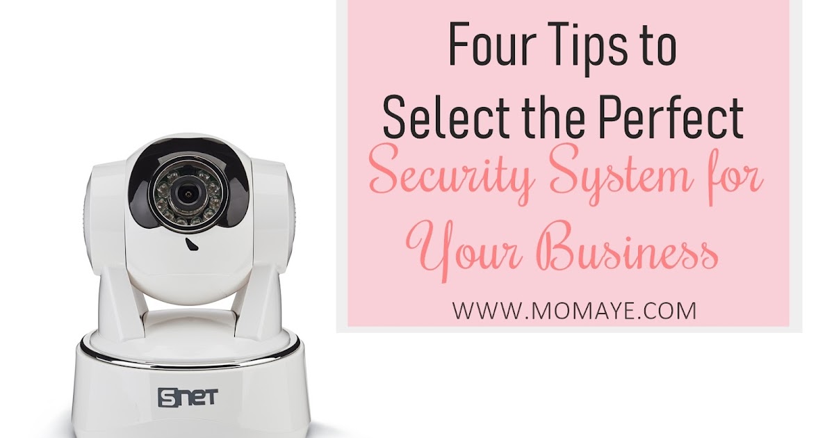 Four Tips to Select the Perfect Security System for Your Business