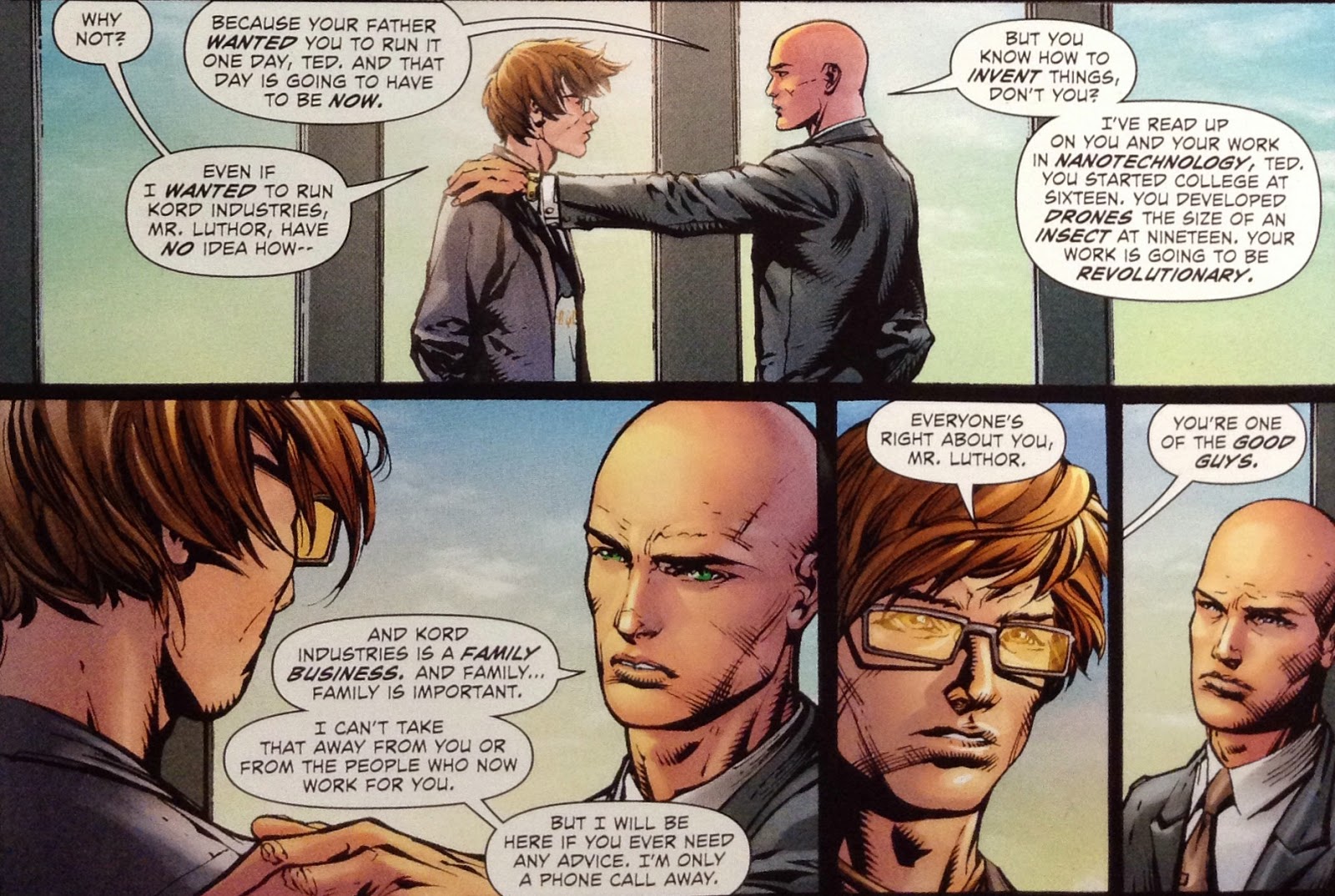 Kord Industries: A Blue Beetle Blog: Ted Kord Is Back! Forever Evil #7