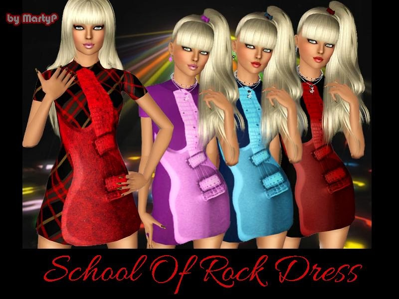 MartyP: TS3 School of Rock Dress