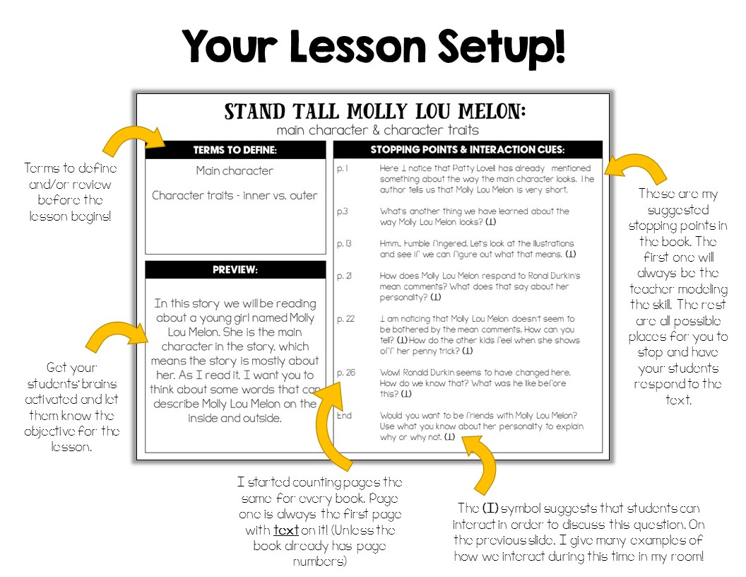 Read Aloud Lessons For First Grade Susan Jones Teaching