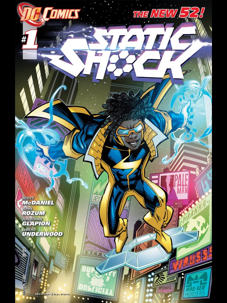 Sentry: Recensione: Static Shock #1 (The New 52)