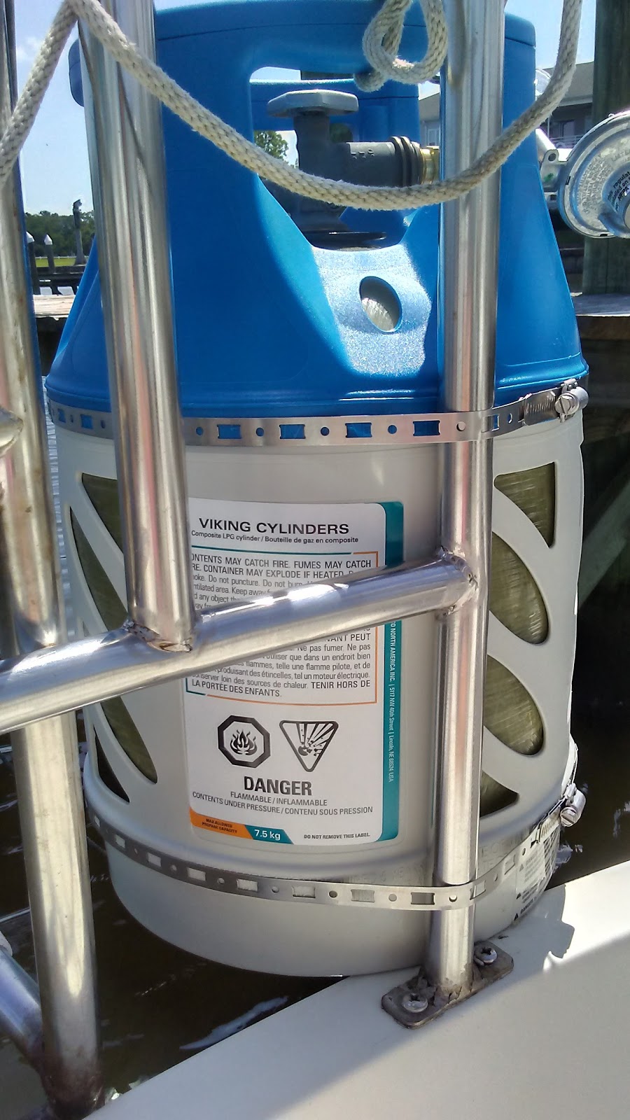 Mid-Life Cruising!!!: The Propane Project!