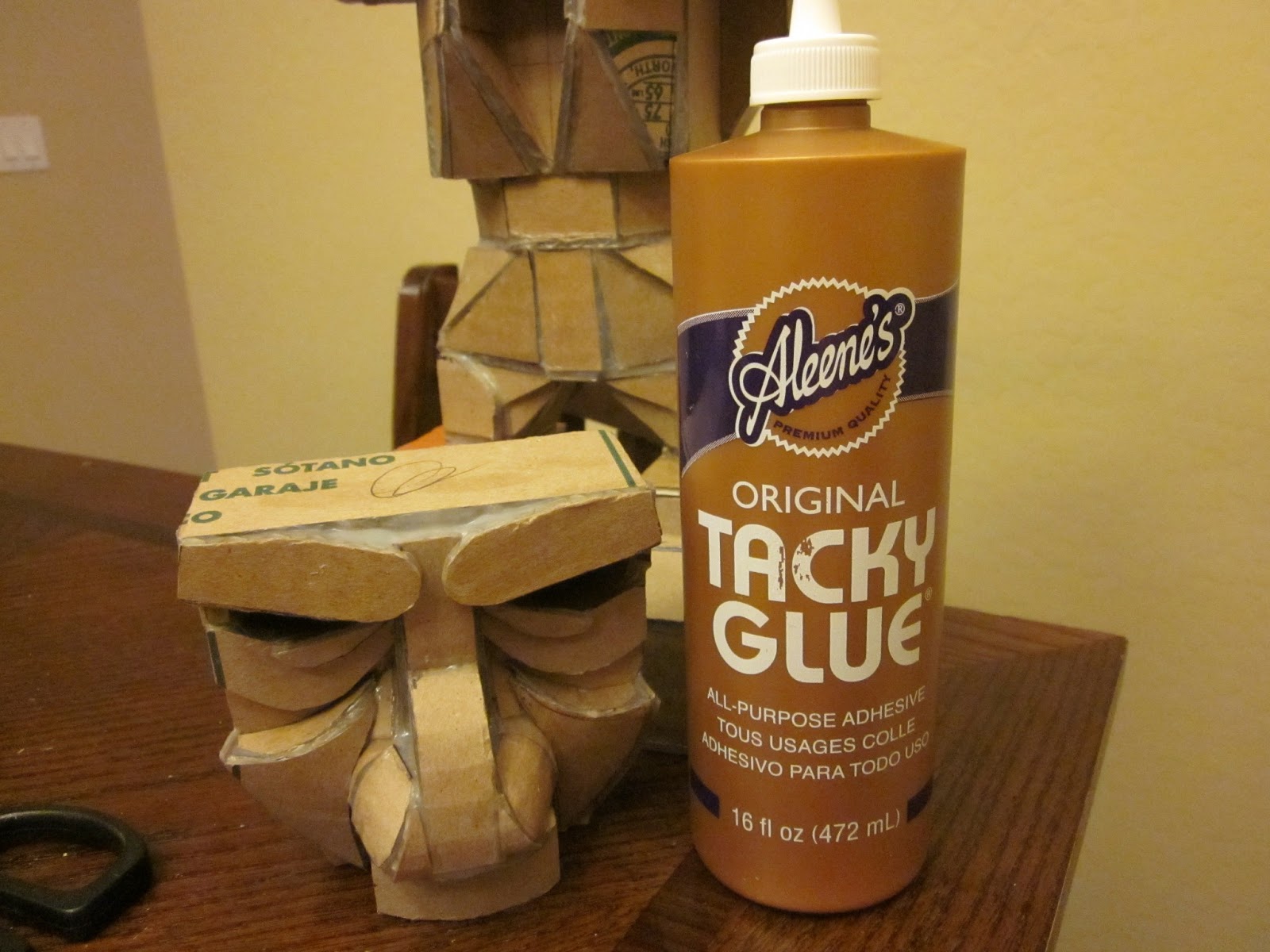 Artist Aaron M Childs: Cardboard Shoulder Joints