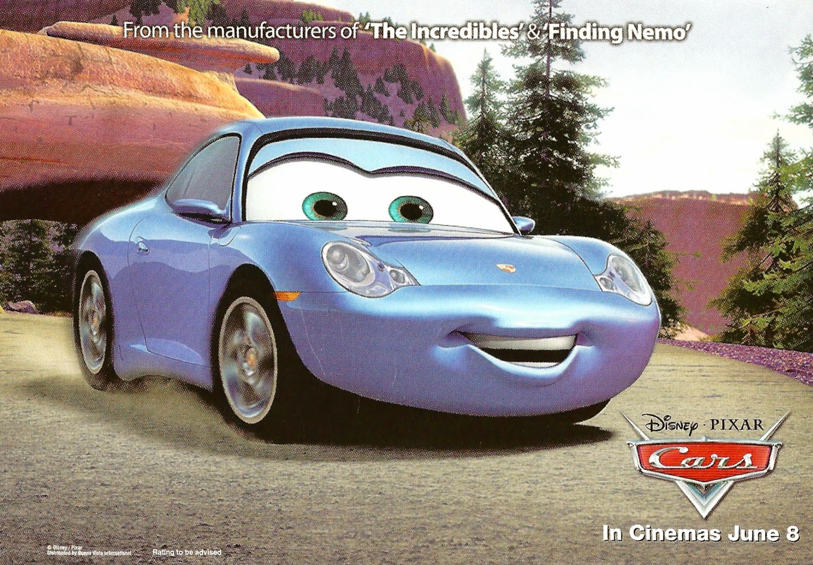 My Favorite Postcards: Cars Disney Movie - Released on June 8, 2006