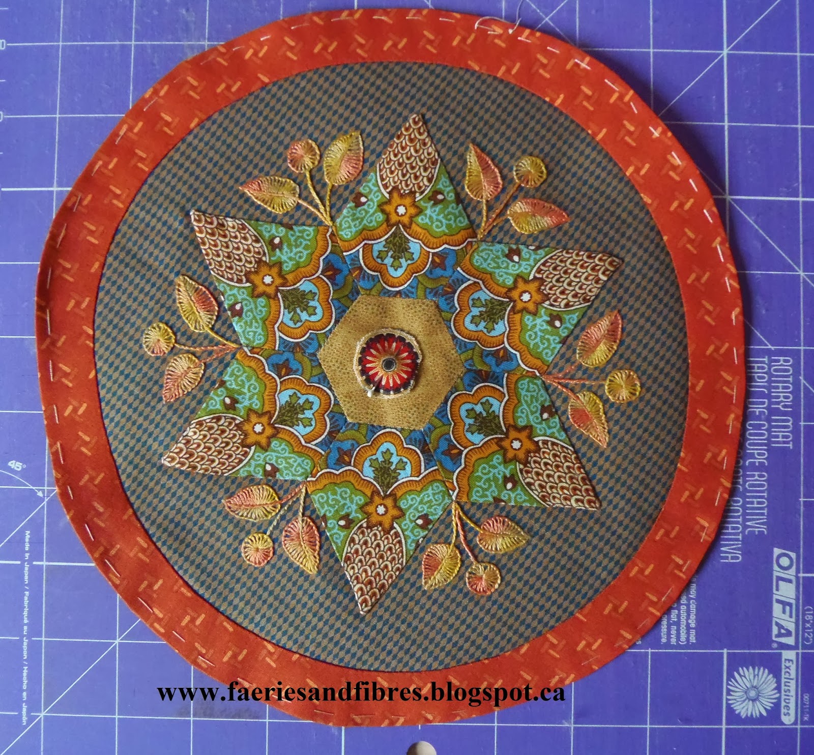 Faeries and Fibres: Soupcon Hexagon Quilt Along Part 3