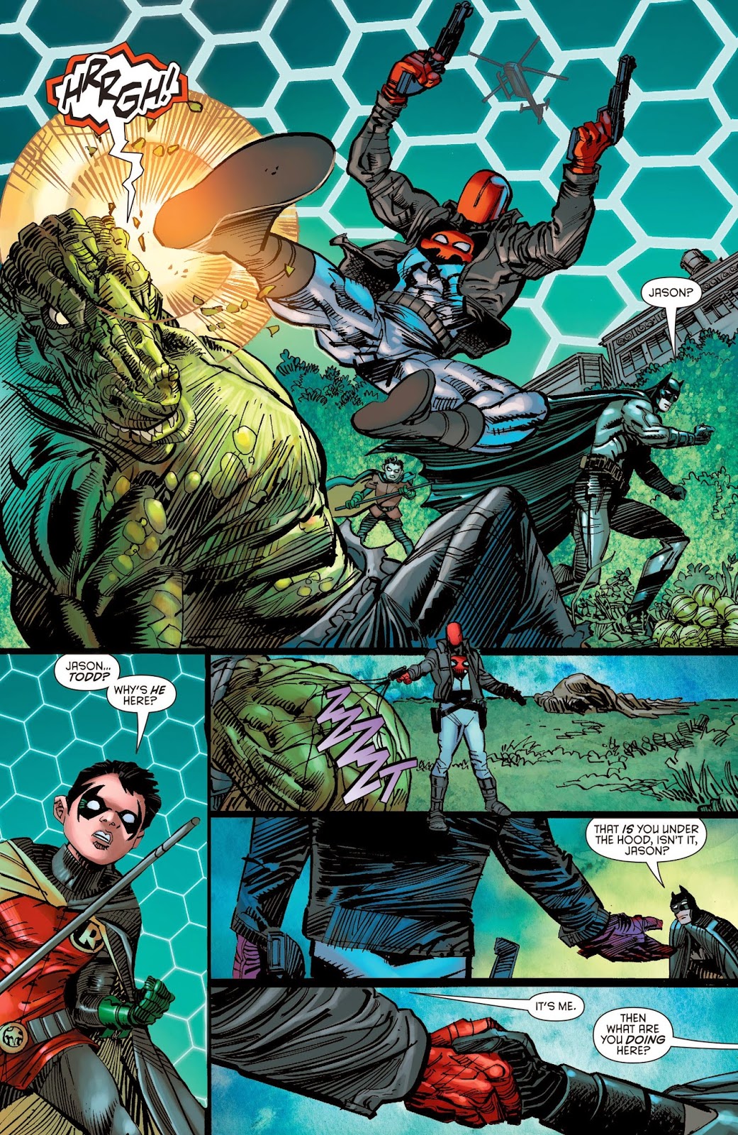 Killer Croc Vs Robin