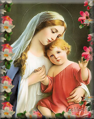 ® Blog Católico Navideño ®: MARÍA Y NIÑO JESÚS