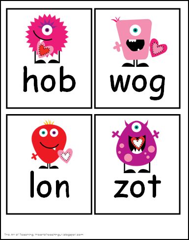 The Art of Teaching: A Kindergarten Blog: Valentine Monster Mash FREEBIE!!!