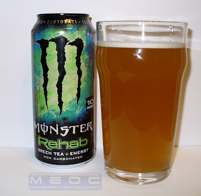 World of Energy Drinks: Energy Drink Test #38 Monster Rehab Green Tea