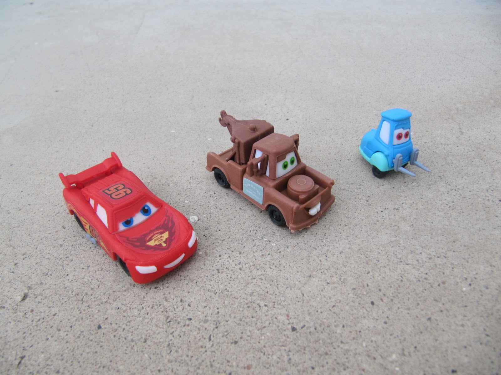 That Hapa Chick: Kawaii Monday: Disney Pixar Cars Erasers