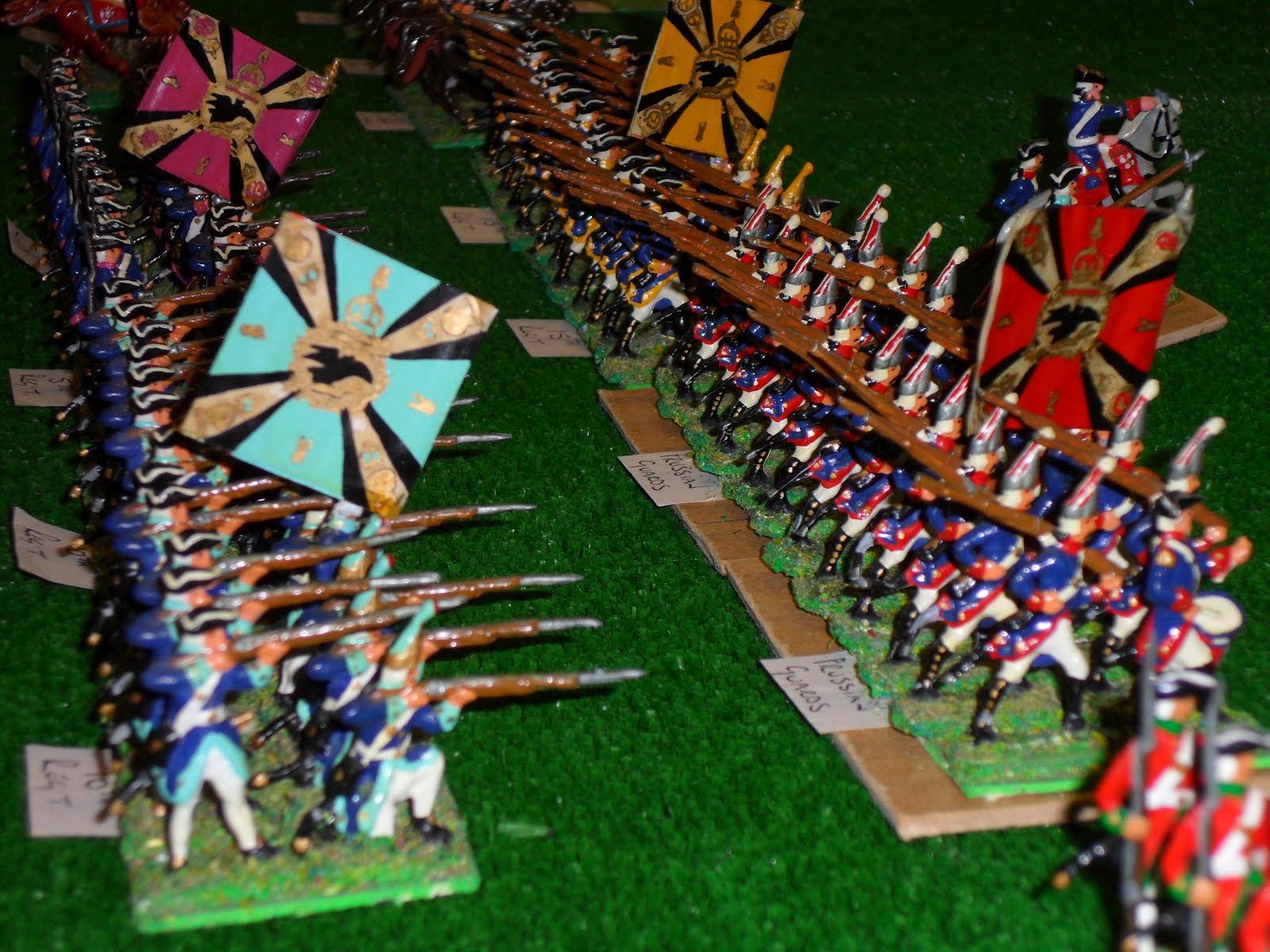 Westerhope Wargame Group: 40mm. Prince August castings.