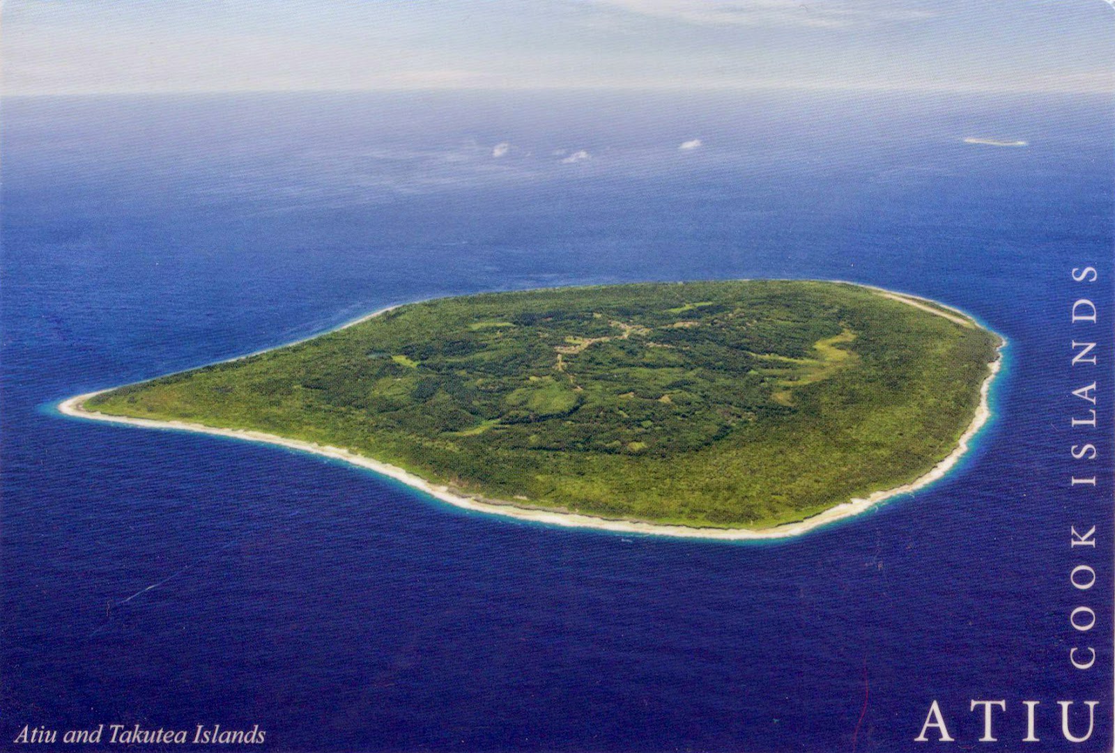 WORLD, COME TO MY HOME!: 1605, 1738 COOK ISLANDS (Atiu) - Land of the birds
