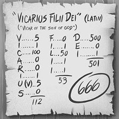 Holy Ghost School: The Man of Sin Has Been Revealed—the Number of the Beast